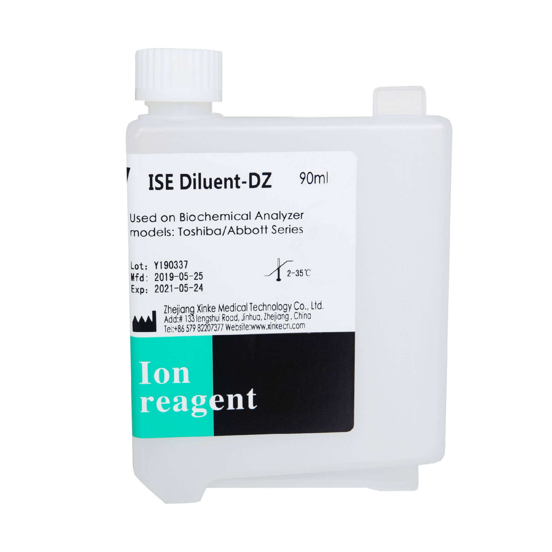 ISE Diluent-DZ 90ml-Zhejiang Xinke Medical Technology Co., Ltd.